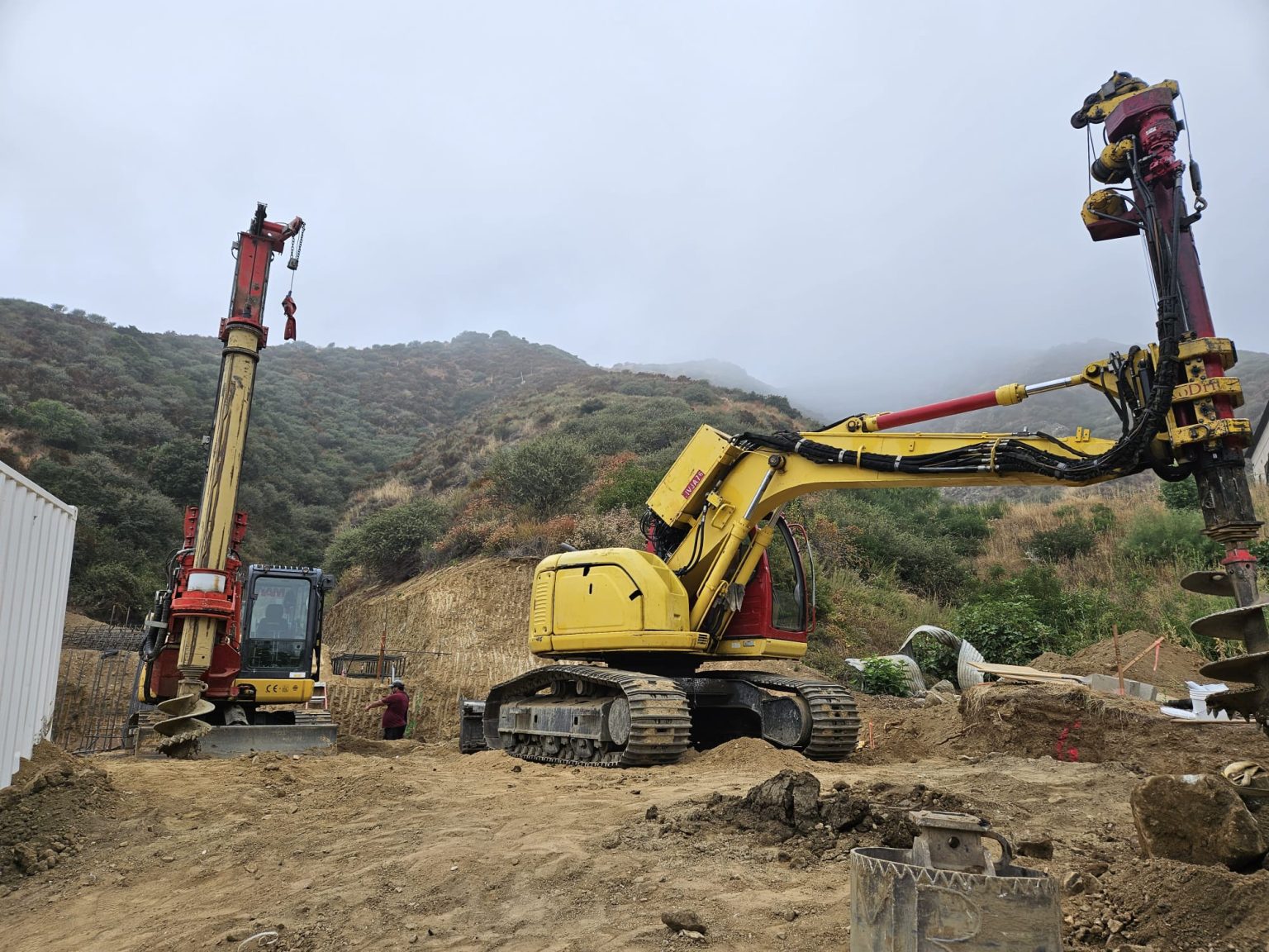 Caisson Drilling Contractor Los Angeles, CA - Semper Drilling